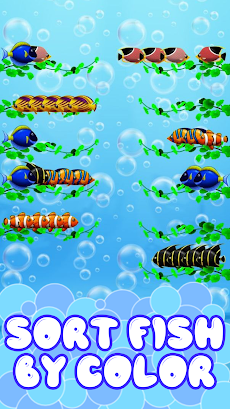 「Fish Color Sort - Puzzle Games」 - Androidアプリ | APPLION