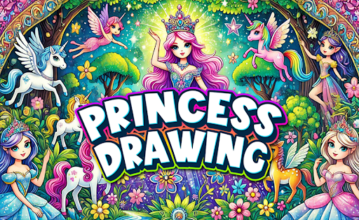 Download and Play Princess Drawing Fill Game on PC (Emulator)