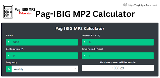 Pag-IBIG MP2 Calculator Android App