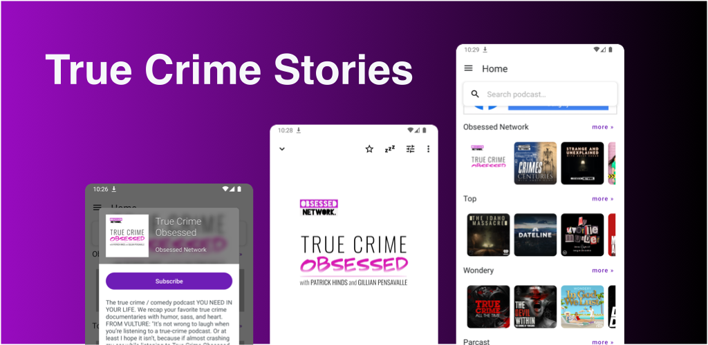 True Crime Podcasts - Последняя Версия 2024.07.09 Для Android App Music ...