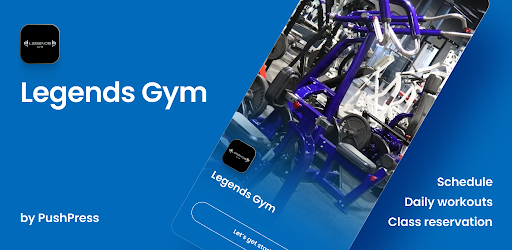 Legends Gym Android App