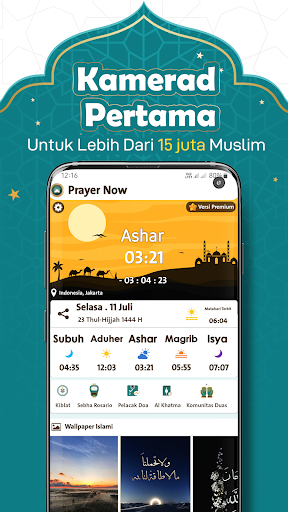 Unduh Aplikasi Prayer Now : Waktu Sholat Doa di PC (Emulator) - LDPlayer