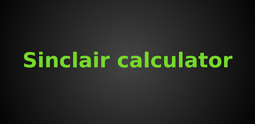 Sinclair calculator Android App