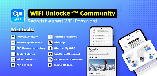 Wifi Unlocker™ Community Android App