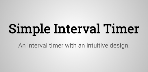 Simple Interval Timer Android App