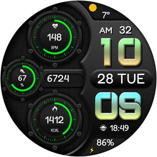 DIGI GIMAGO DHS26 Watch face for PC / Mac / Windows 11,10,8,7 - Free Download - Napkforpc.com