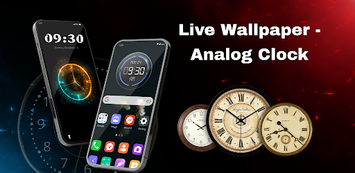 Live Wallpaper - Analog Clock Android App