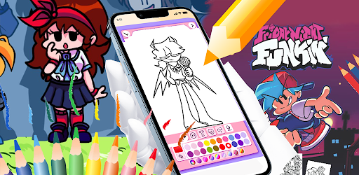 Fnf full mod coloring Android App