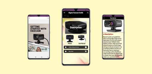 Elgato Facecam Guide Android App