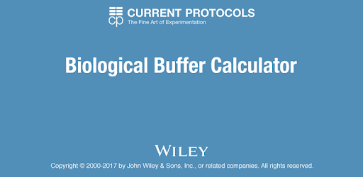 Biological Buffer Calculator Android App