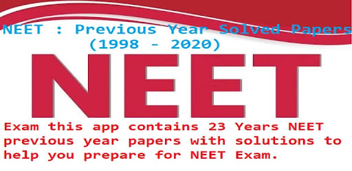 NEET : Previous 22 Year Solved Android App
