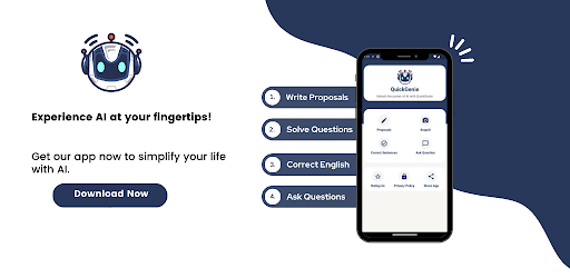 QuickGenie | AI Problem Solver Android App