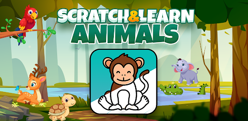 Scratch & Color Jungle Animals Android App