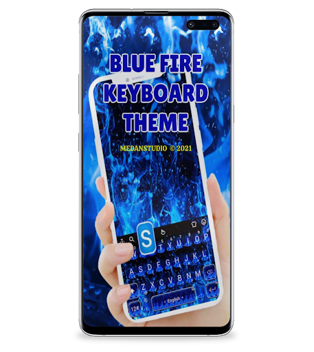 Blue Fire Keyboard Theme for PC / Mac / Windows 11,10,8,7 - Free ...