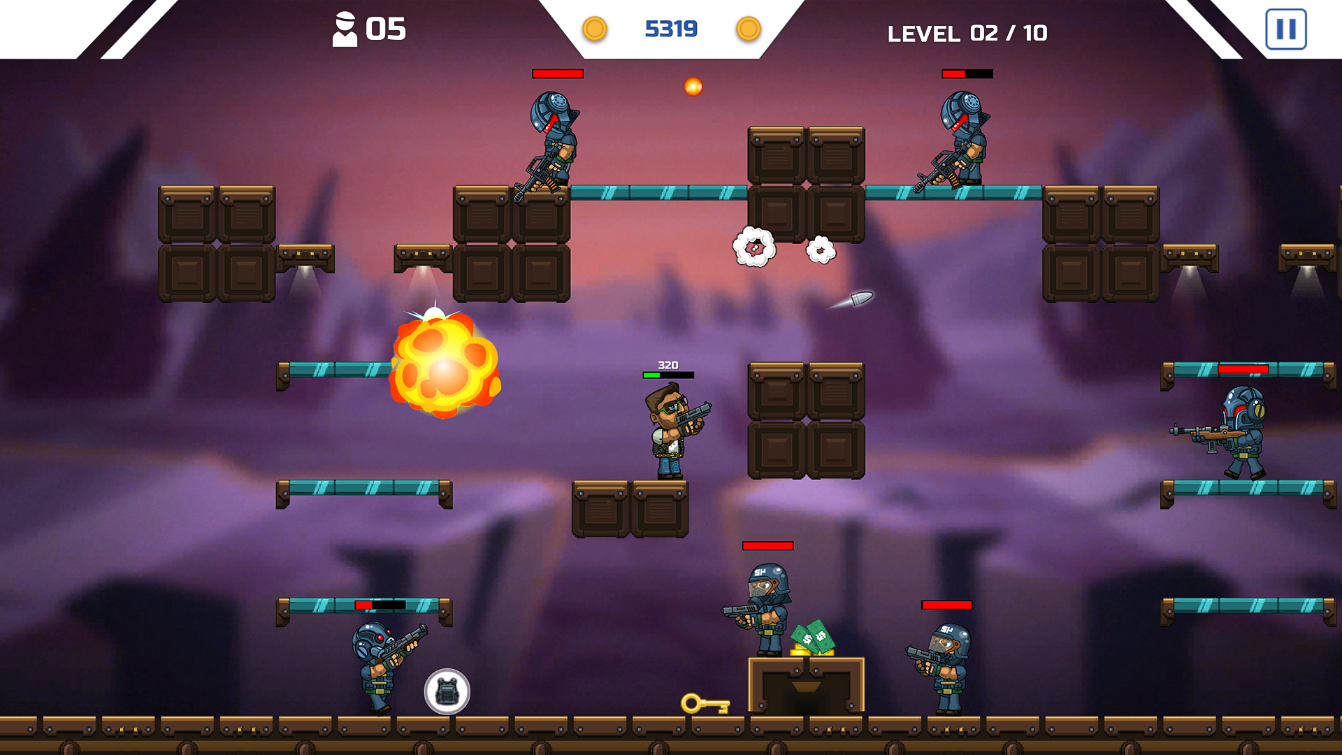 Download and Play Mr. Supershot: Auto-shoot PRO on PC (Emulator)