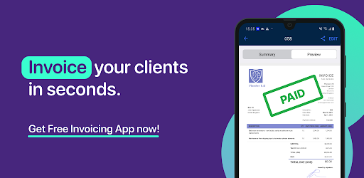 Smart Invoice Maker on the go Android App