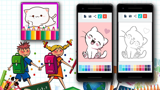 Kawaii Coloring Games for PC / Mac / Windows 11,10,8,7 - Free Download ...