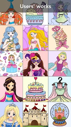 「Princess coloring book」 - Androidアプリ | APPLION