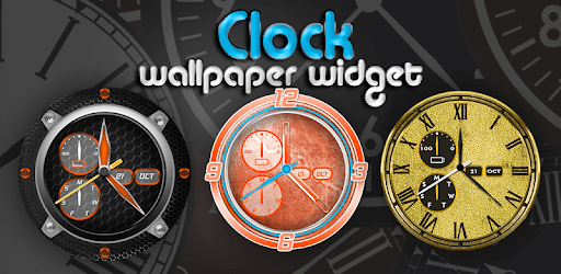 Clock Wallpaper Widget Android App