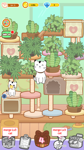 تنزيل Cattery - Synthesize Rare Cats إصدار الكمبيوتر (المحاكي) - LDPlayer