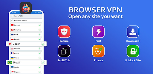 Browser VPN: Unblock Site Android App