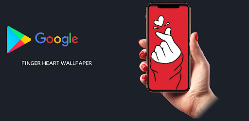 Finger Heart Wallpaper Android App