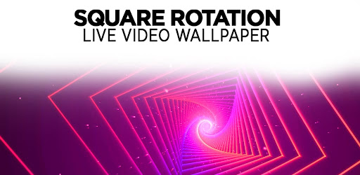 Square Rotation Live Wallpaper Android App