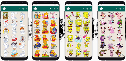 Funny Cartoon Stickers for WhatsApp Android App