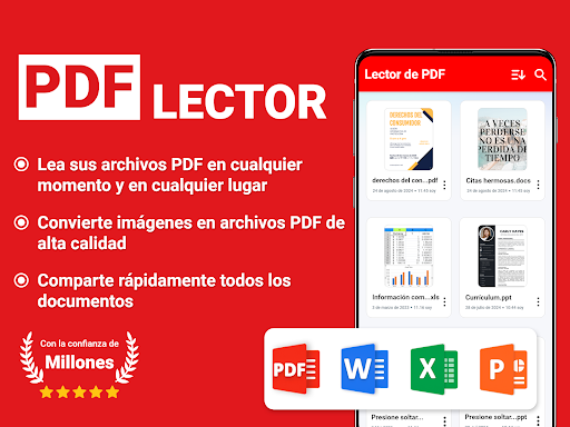 Descargar y ejecutar Lector PDF - Visor PDF gratis en PC