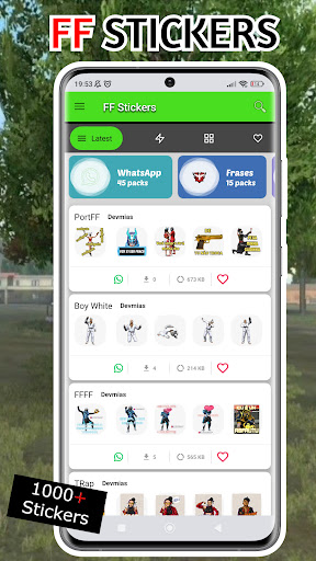 Baixar FF Adesivos para whatsapp aplicativo para PC (emulador) - LDPlayer