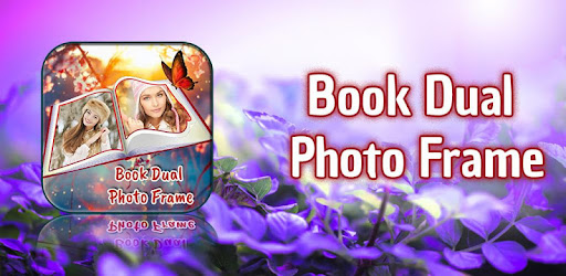 Dual Book Photo Frame : Book Dual Photo Editor Android App