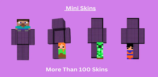 Mini Skins for Minecraft Android App