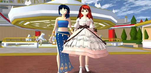 Anime School Girls Dating Sim Android App