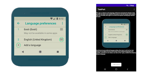 TelePort Android App
