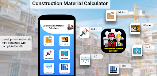 Construction Calculator and Cost Estimator Android App