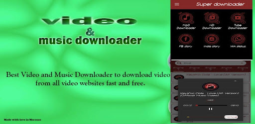 All video & music downloader Android App