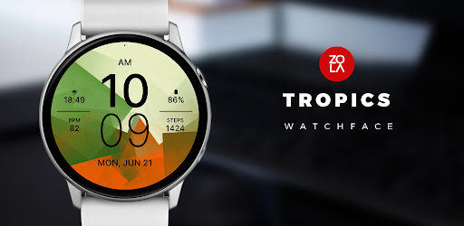 Tropics Watch Face Android App