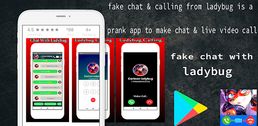 Fake Video Call For ladybug Android App