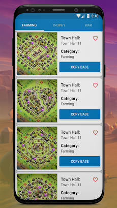 「COC Maps : Layouts, Maps」 - Androidアプリ | APPLION