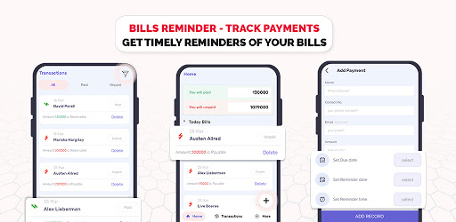 Bill Reminder - Track Payments & Bill Planner Android App