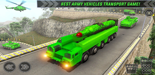 Army Vehicle Transport Games Android App