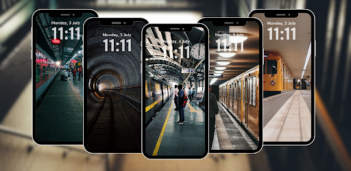 Train Rail Tunnel Wallpaper Android App