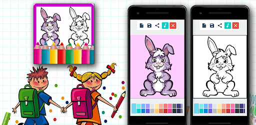 Rabbit Coloring Games Android App