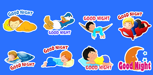 Good Night Sticker For Signal Android App