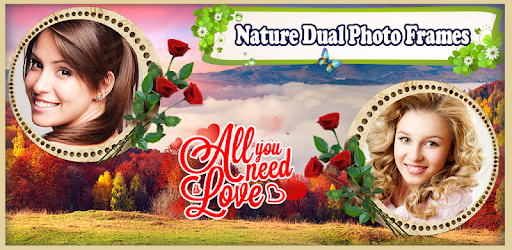 Nature Dual Photo Frames Android App