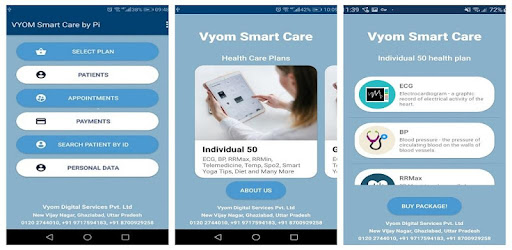 Vyom Smart Care by Pi Android App