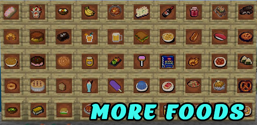 More Foods Mod For MCPE Android App