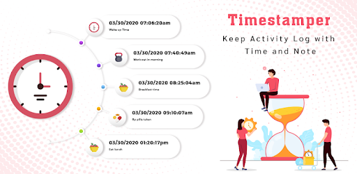 Timestamper: Keep Activity Log with Time and Note Android App