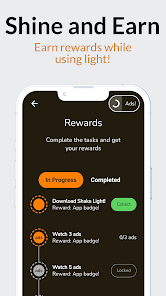 Shake flashlight app store
