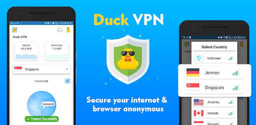 Duck Go VPN Android App
